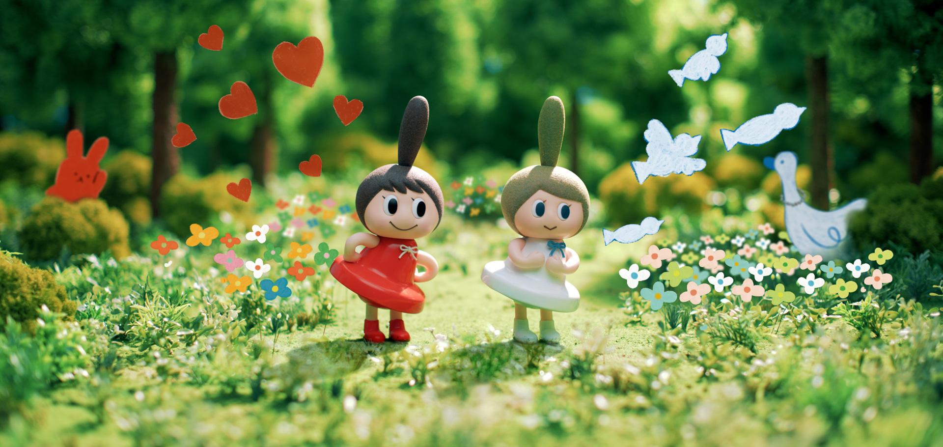 ベルコ「ベルちゃんルコちゃん森」編｜WORKS｜dwarf studios